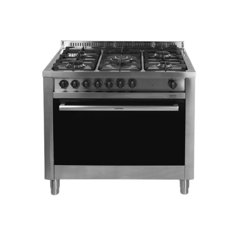 Lofra Maxima Gas Oven with 5 Burner Gas Top – 90cm – EI Online Store